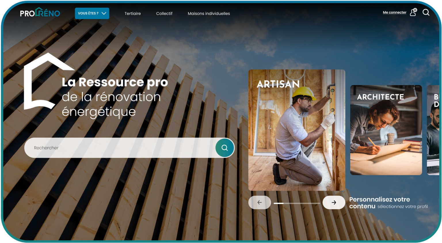 Pro’RÉNO, la ressource pro de la rénovation énergétique | Profeel